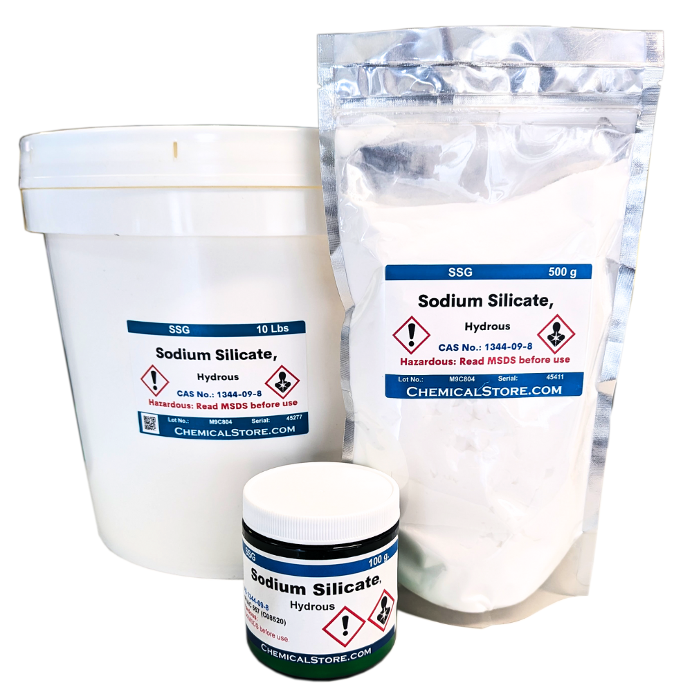 Sodium Silicate, Powder, Low alkaline